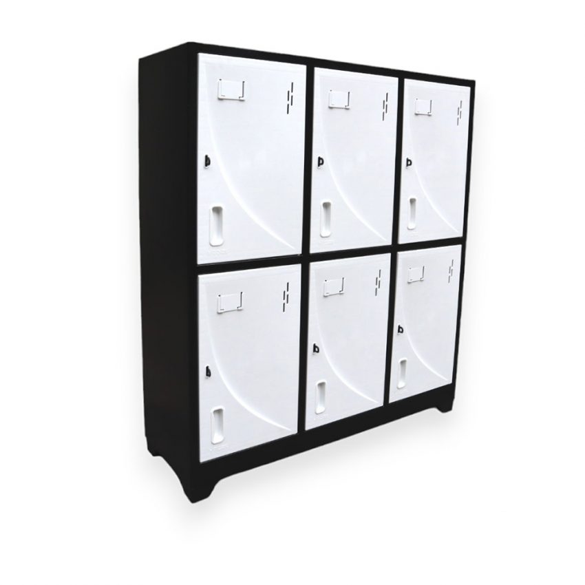 Locker De 6 Puertas Plasticas - Butor